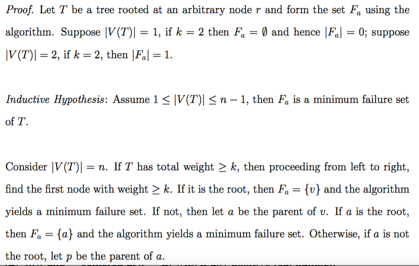 Proof. Let T be a tree rooted at an arbitrary node r | Chegg.com