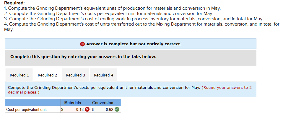 Solved Problem 4-14 (Algo) Analysis of Work in Process | Chegg.com