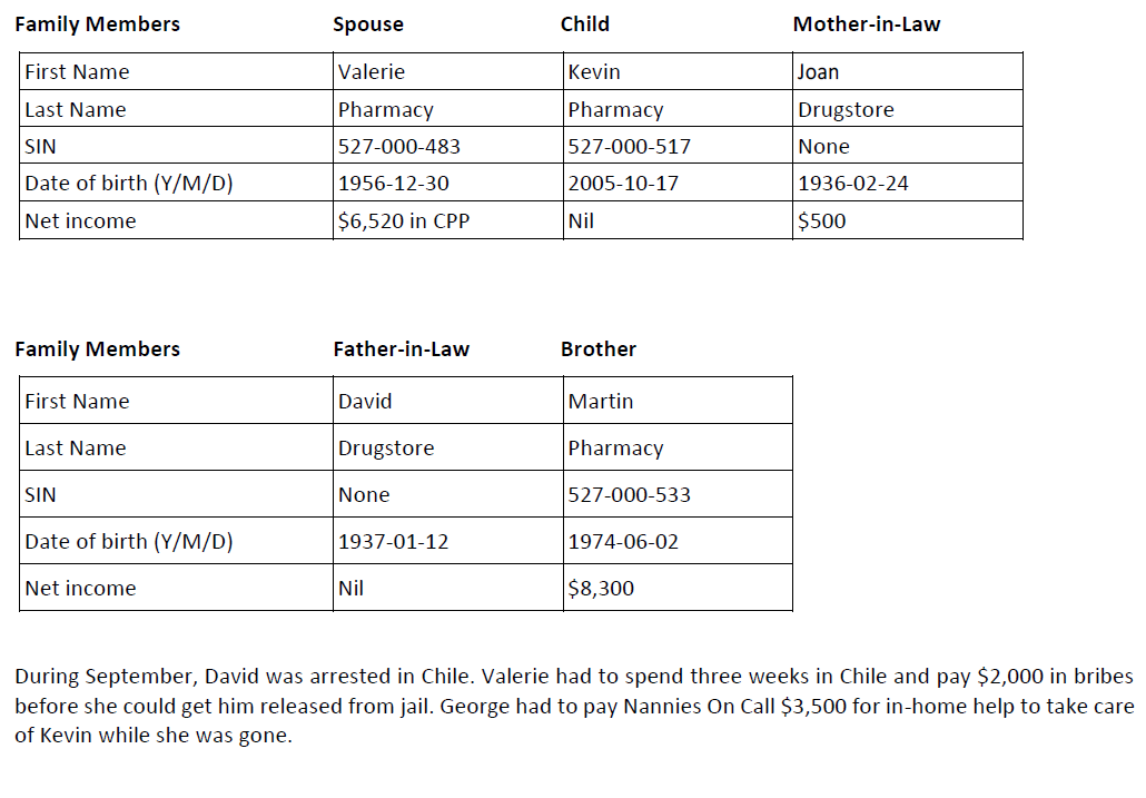 Please USE PROFILE TAX SOFTWARE. Please Explain which | Chegg.com