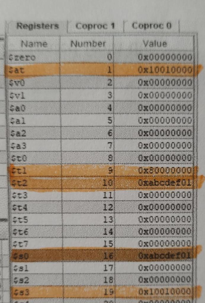 Solved FIX THE GIVEN CODE USING MIPS (MARS) TO GET | Chegg.com