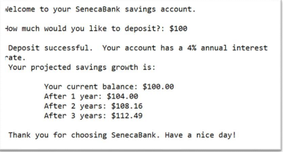 Solved 1- Pretend that you have just opened a new savings | Chegg.com