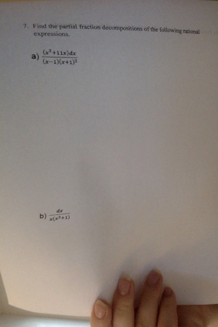 Solved Find The Partial Fraction Decompositions Of The Chegg solved-find-the-partial-fraction-decompositions-of-the-chegg