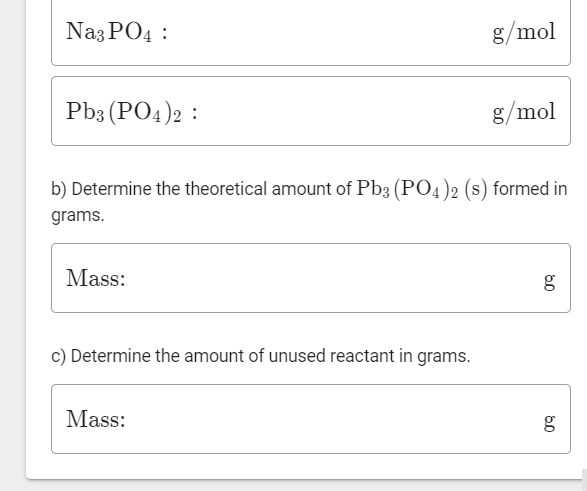 Solved Starte A 50.0 mL solution of 0.650 M Pb(NO3)2 was | Chegg.com