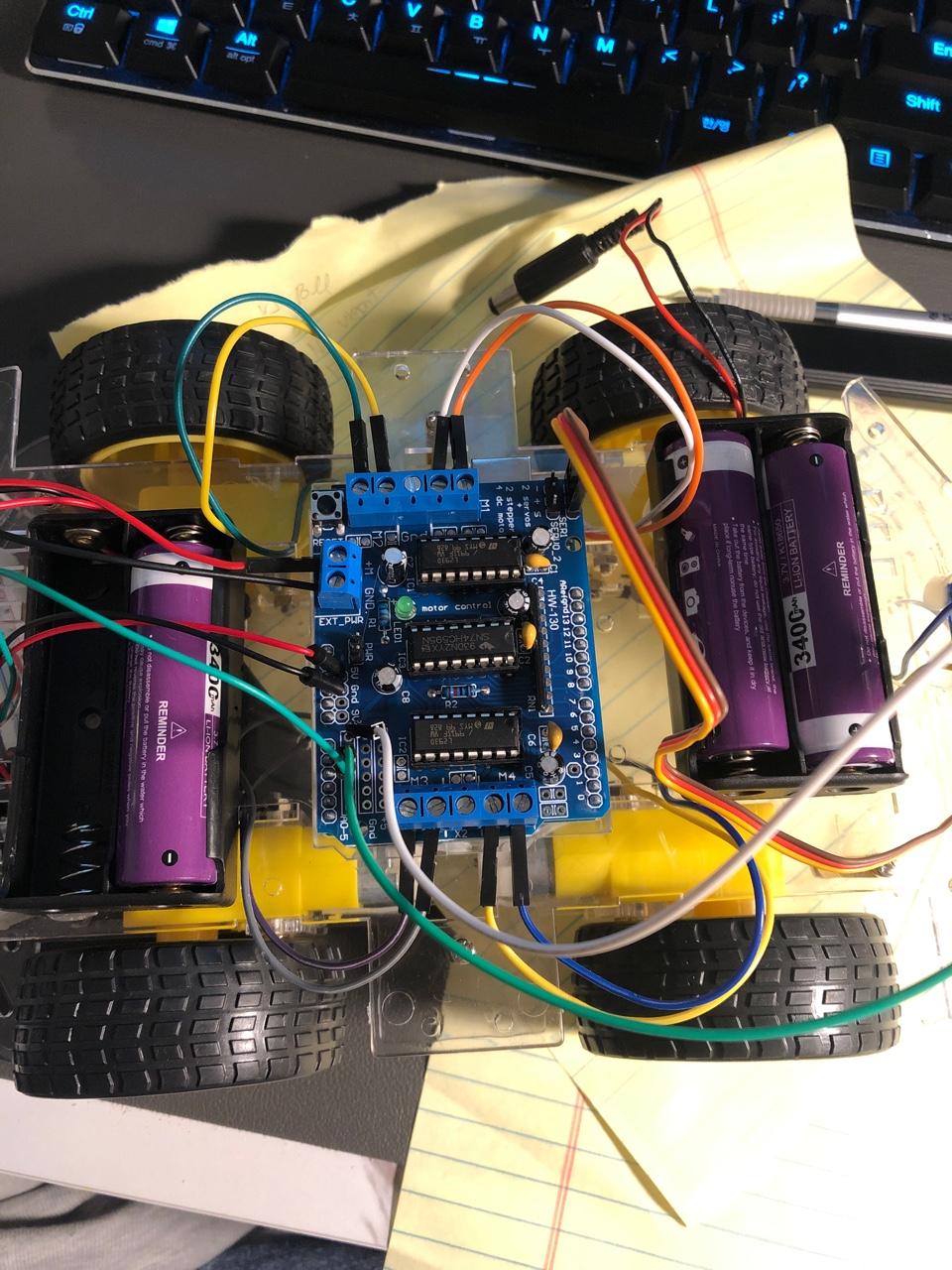 Solved Question on Arduino L239D H Bridge Motor driver Here | Chegg.com