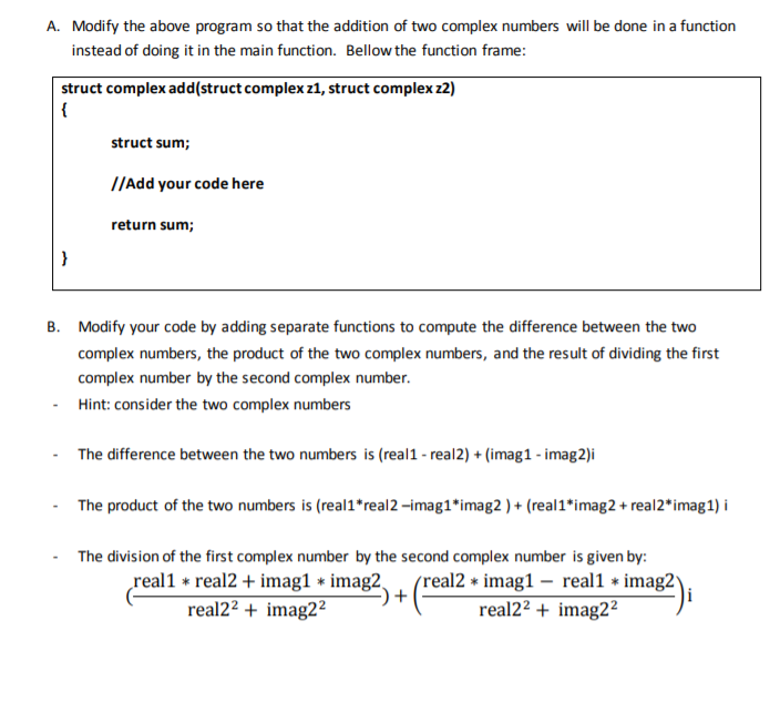 Solved 2. Complex numbers are numbers that consist of a real | Chegg.com