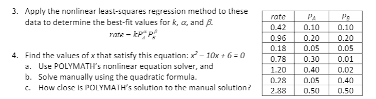 Solved Can you please do problem 3 ﻿in POLYMATH snd send me | Chegg.com