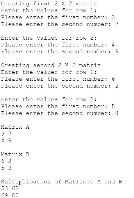 Solved need help fixing this code so that after it multiplys | Chegg.com