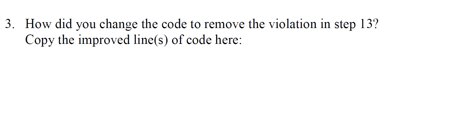 Solved 1. In the Checkstyle violations view, double-click | Chegg.com