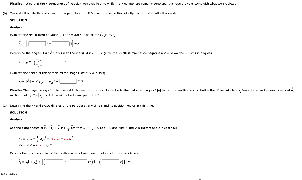 Solved x-direction, given by ax=4.5 m/s2. (a) Determine the | Chegg.com