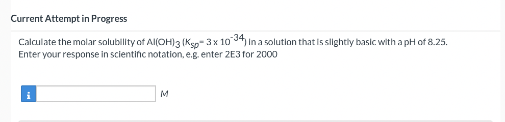 Current Attempt in Progress Calculate the molar | Chegg.com