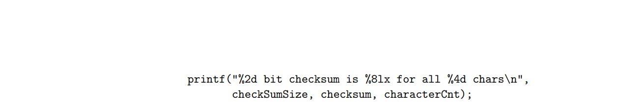 How is the professor getting the outputs: checksum | Chegg.com