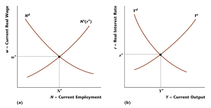 Solved Consider the real intertemporal model with | Chegg.com