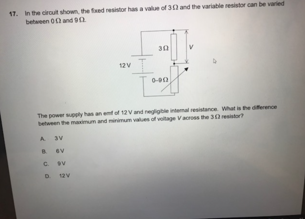 Fixed Resistor Diagram