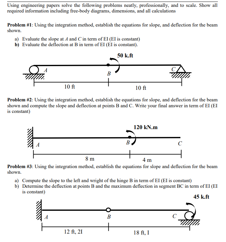 Solved Using engineering papers solve the following problems | Chegg.com