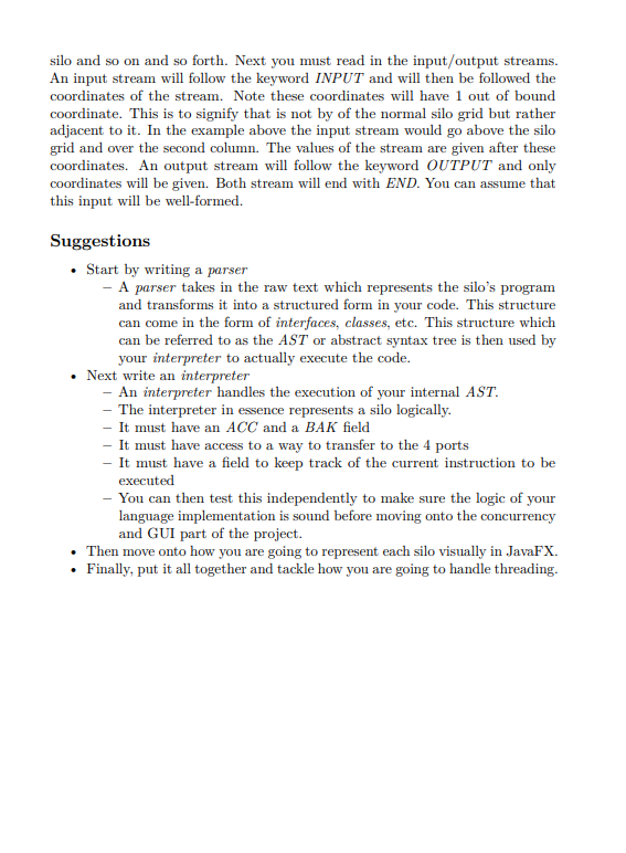 Solved Cs 351 Project 4 Assembly Silos Due 4 13 23 Project Chegg