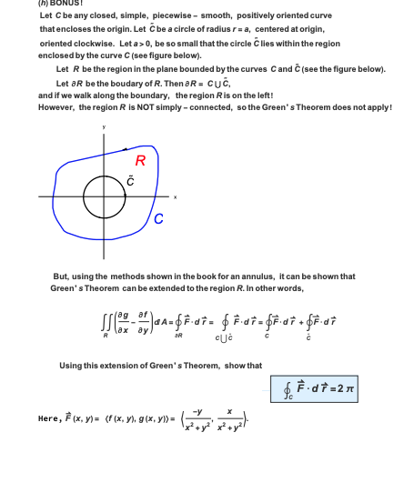 Solved Let C be any closed, simple, piecewise - smooth, | Chegg.com