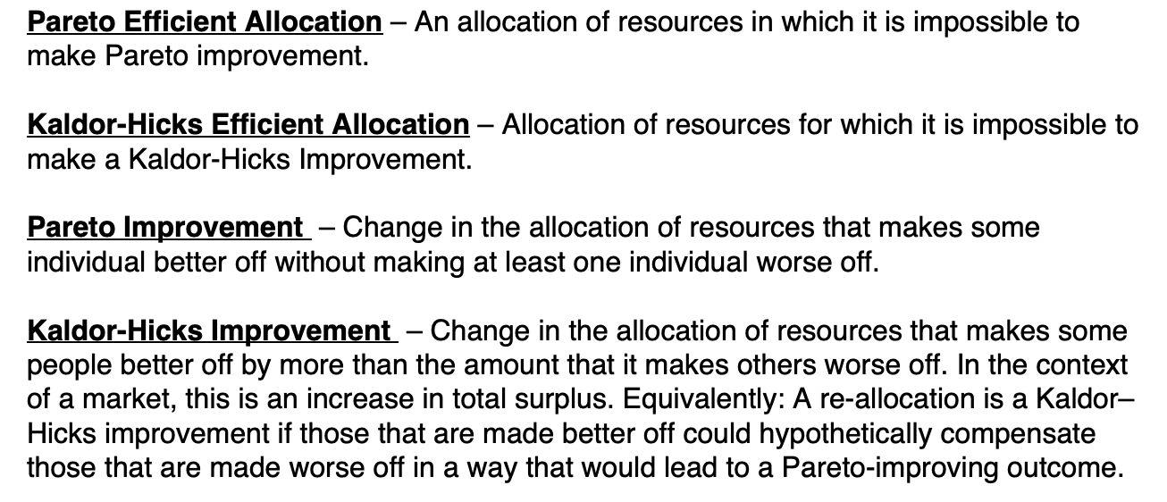 Solved Pareto Efficient Allocation – An allocation of | Chegg.com