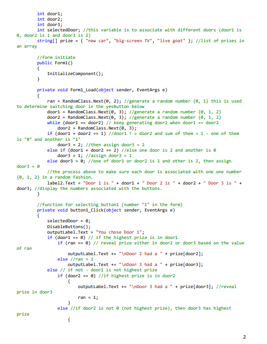 Solved This Is A C Gui Application Not An Excel Java Or