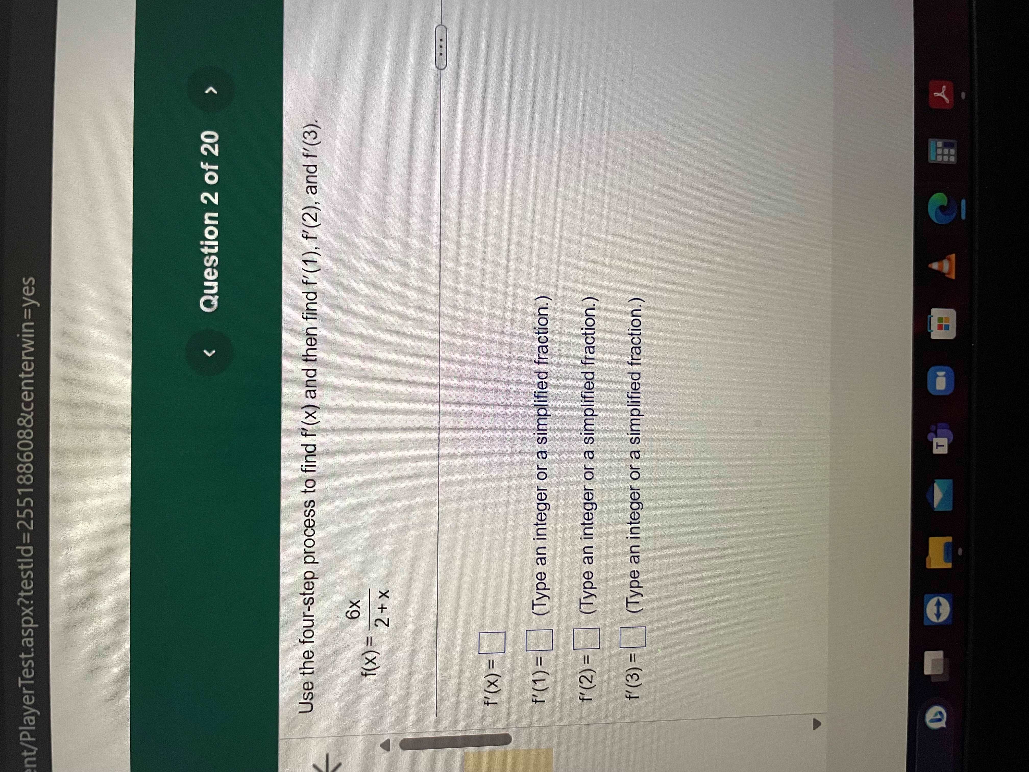 Solved Use the four-step process to find f′(x) and then find | Chegg.com