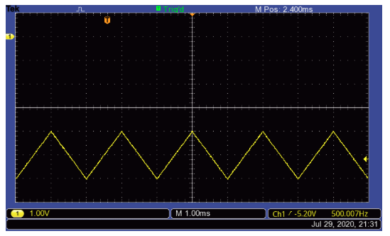 Solved For the signal below shown on the oscilloscope: 1. | Chegg.com