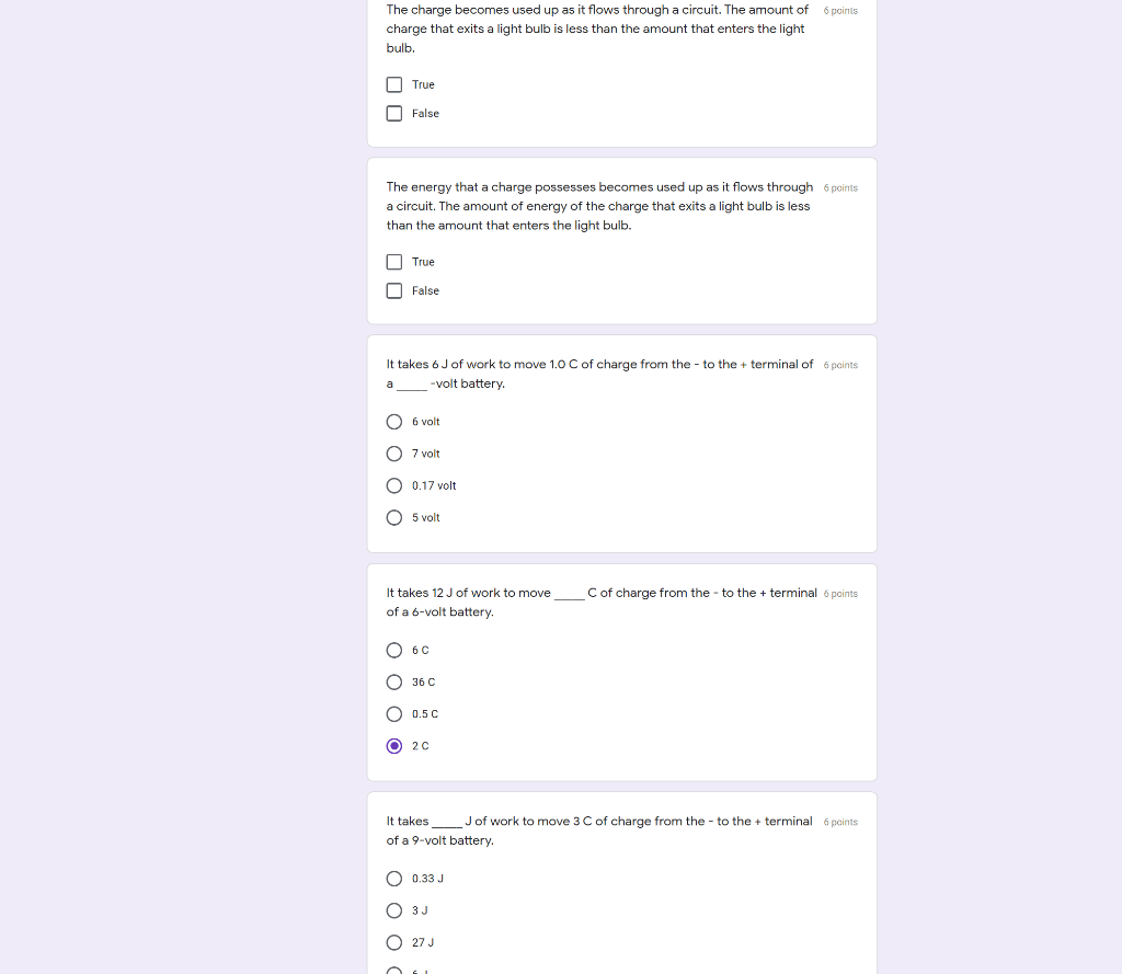 Solved The charge becomes used up as it flows through a | Chegg.com