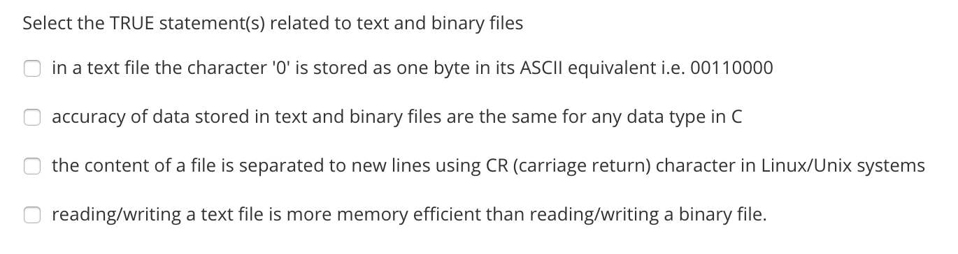 Solved Select The TRUE Statement s Related To Text And Chegg solved-select-the-true-statement-s-related-to-text-and-chegg