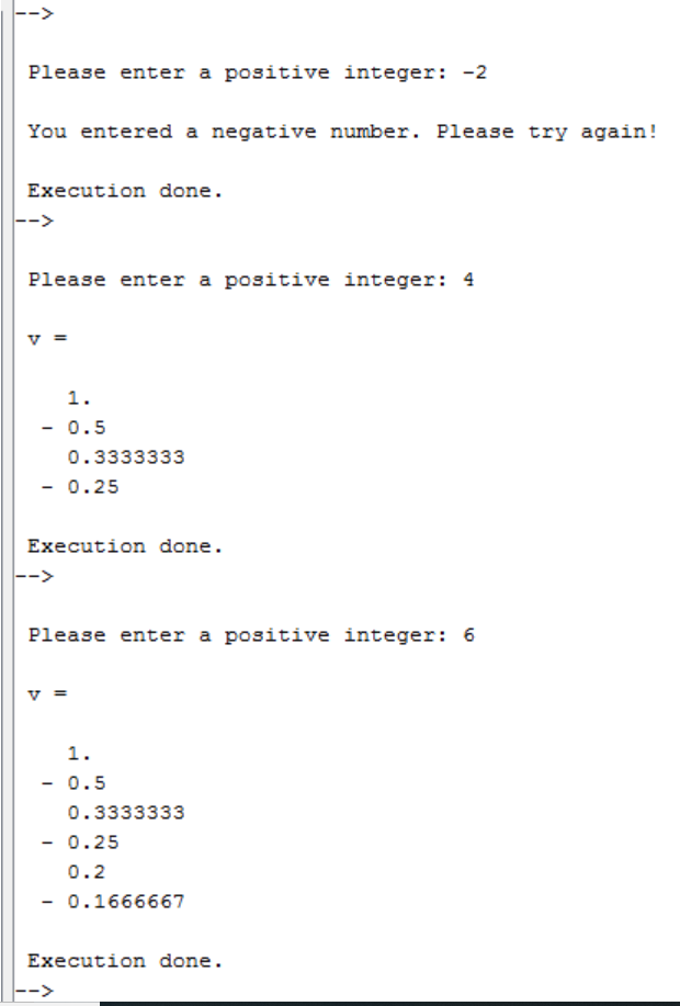Solved Please use if - then - else - end, for - loop, | Chegg.com