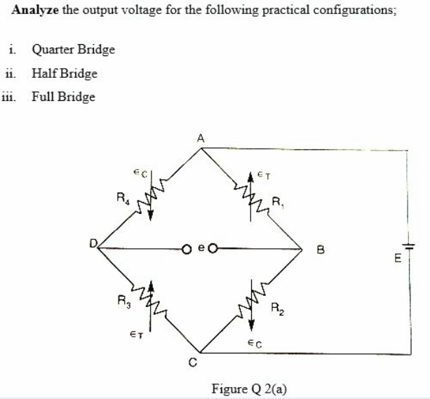 Solved Analyze the output voltage for the following | Chegg.com