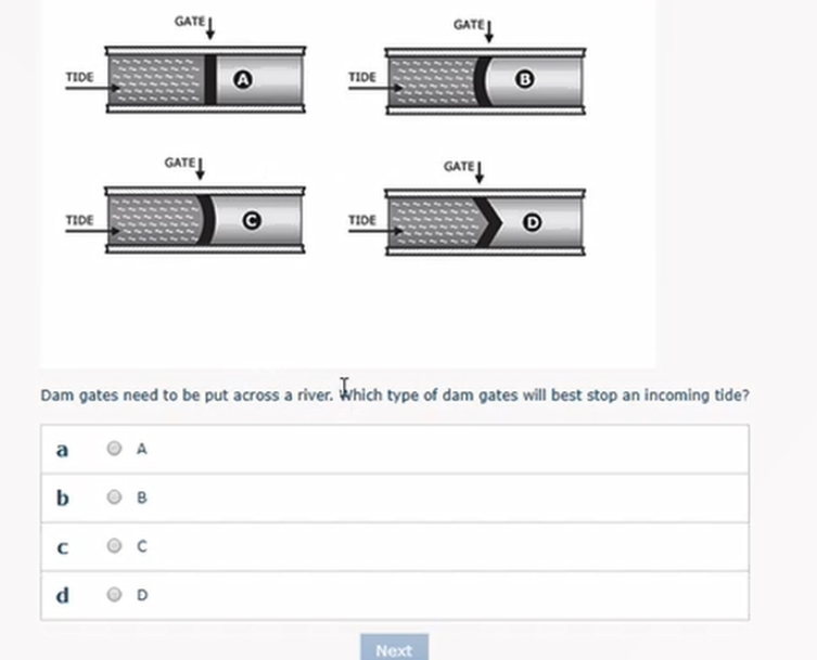 Solved GATE GATE TIDE TIDE GATE GATE TIDE TIOE Dam gates | Chegg.com