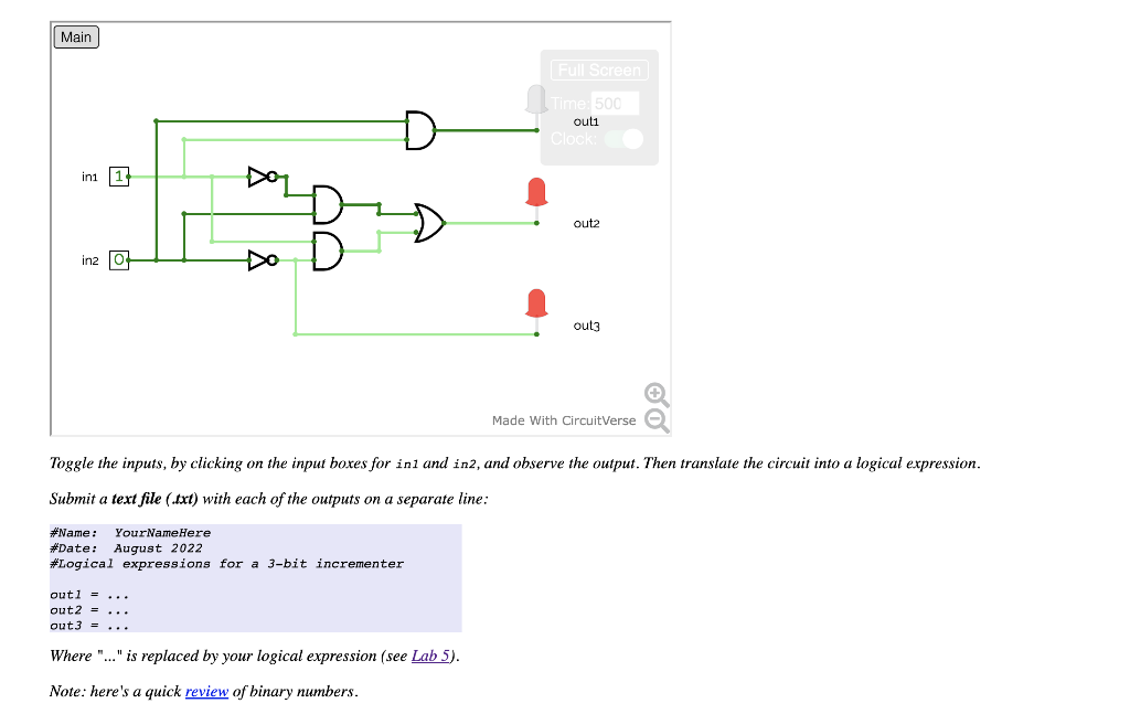 Solved outputs are stored in out 1 , out2, and out3. Here is | Chegg.com