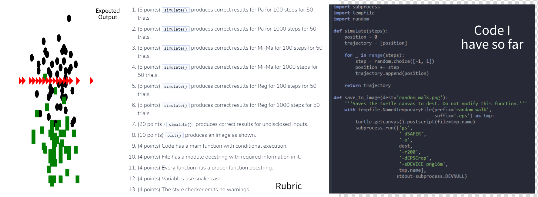 Solved Pa starts from barn and every second takes one step. | Chegg.com