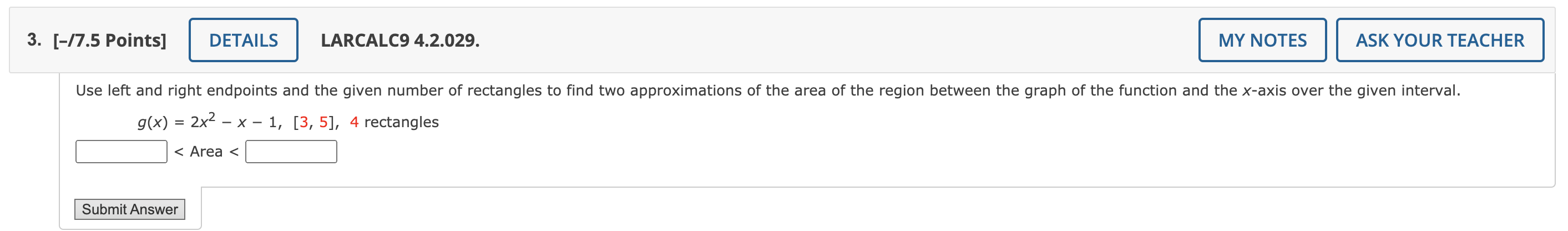 Solved Use left and right endpoints and the given number of | Chegg.com Solved Use left and right endpoints and the given number of | Chegg.com