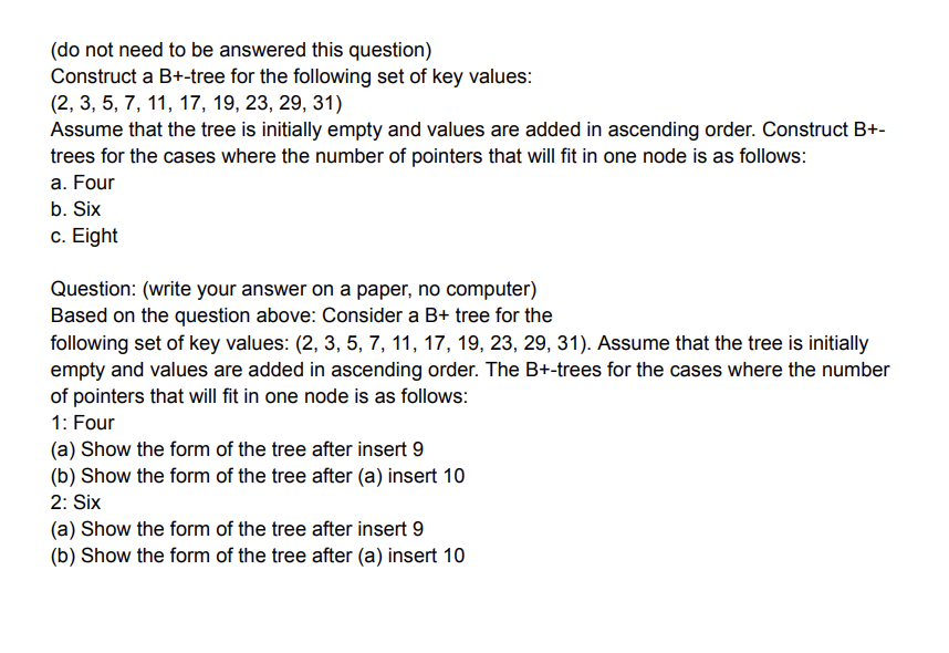 Solved (do not need to be answered this question) Construct | Chegg.com