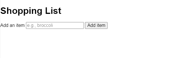 Javascript help: Update the renderShoppingList | Chegg.com