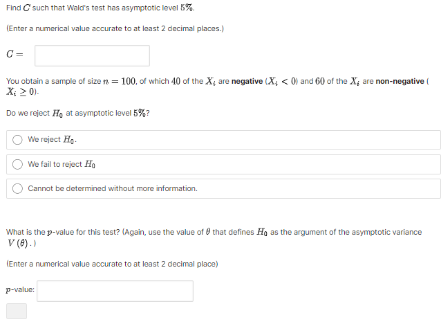 Solved (d) 5 points possible (graded, results hidden) Recall | Chegg.com