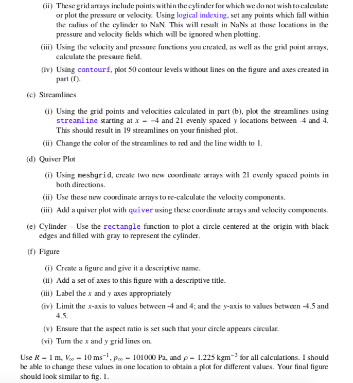 Consider the inviscid, incompressible flow over a | Chegg.com