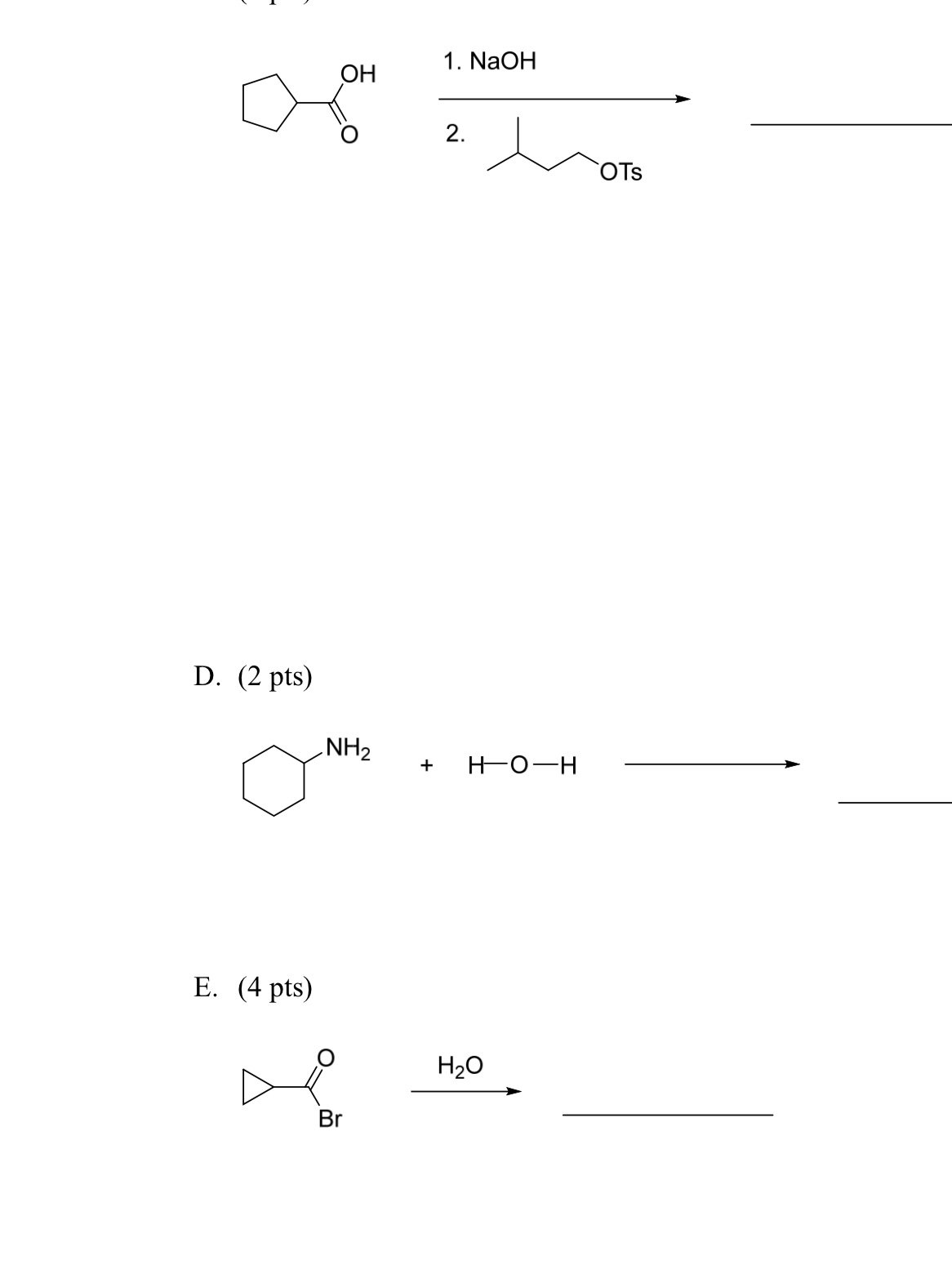 Solved write detailed mechanism for each of the following | Chegg.com