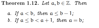 Solved Theorem 1.11. Let a, b, c, d e Z. Then a. If a 0, | Chegg.com