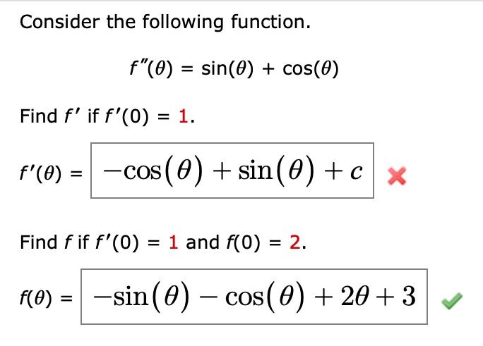 Solved I got the first part of the problem with the red "X" | Chegg.com