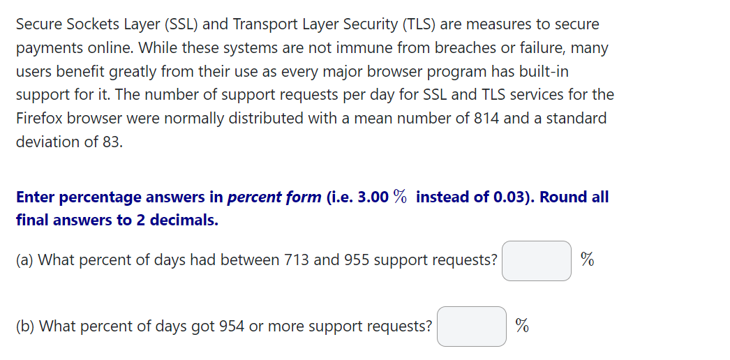 Solved Secure Sockets Layer Ssl And Transport Layer