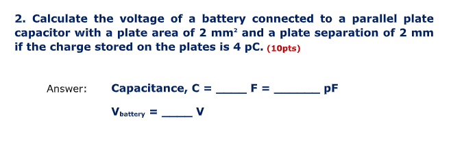 Solved 2. Calculate the voltage of a battery connected to a | Chegg.com