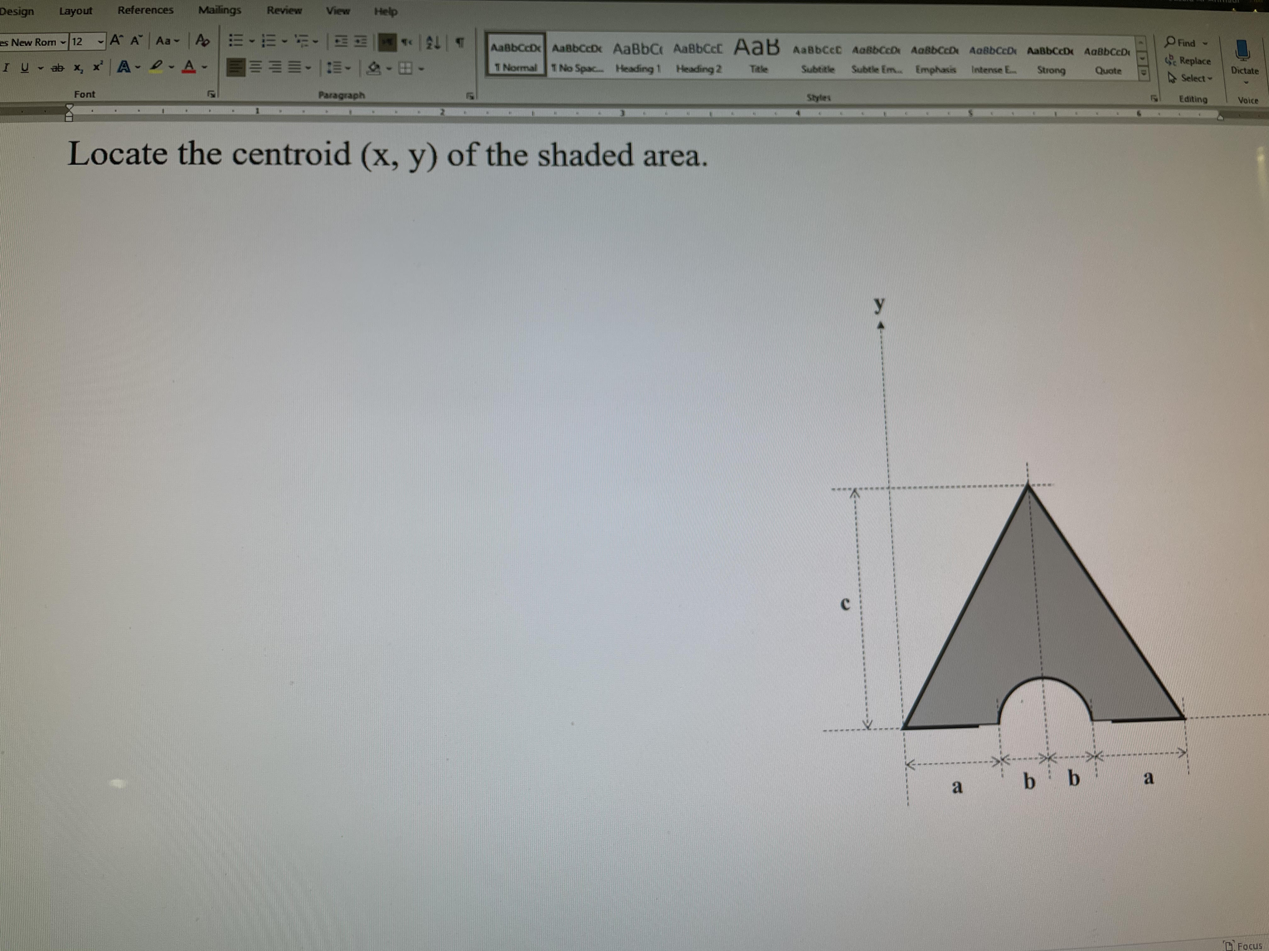 Solved Design Layout References Mailings Review View Help es | Chegg.com