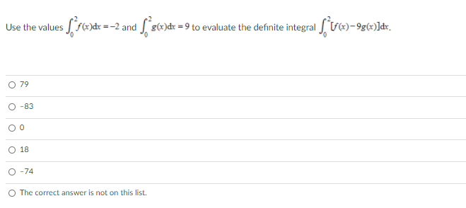 Solved Use algebra to rewrite the integrand; then integrate | Chegg.com