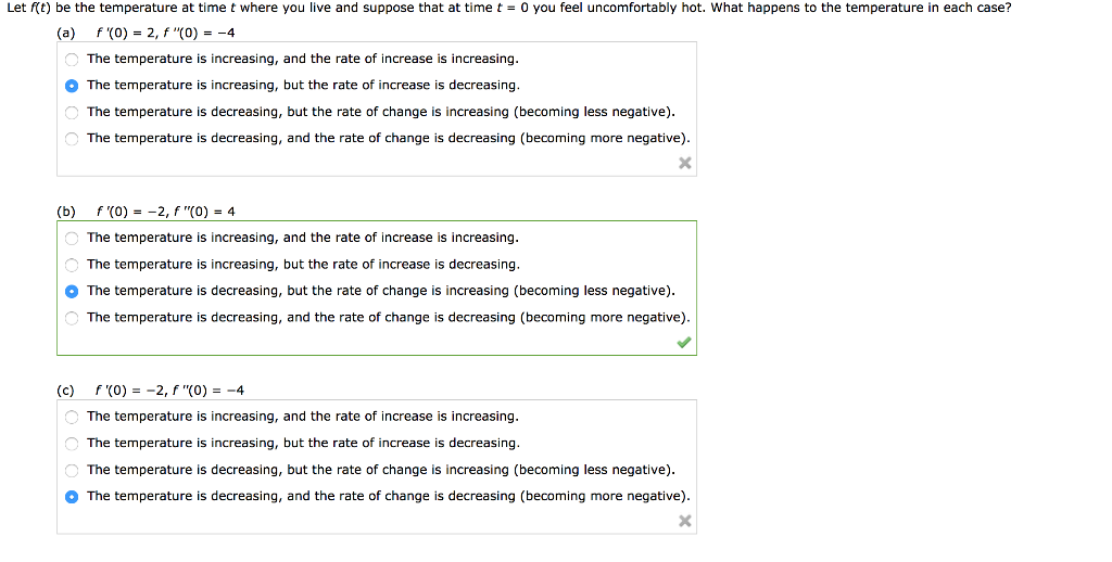 Solved Let f(t) be the temperature at time t where you live | Chegg.com