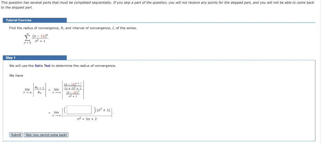 Solved This question has several parts that must be | Chegg.com