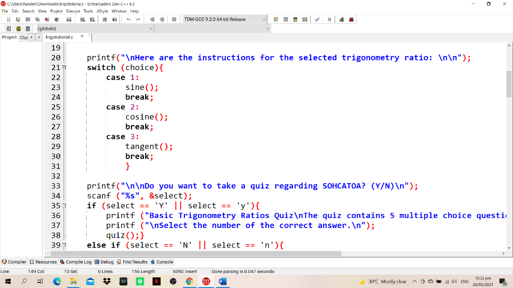 Solved * // calculation and CAUsers Randell Desktop | Chegg.com