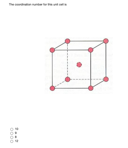 Solved QUESTION 5 This is a reduced sphere model of an FCC | Chegg.com