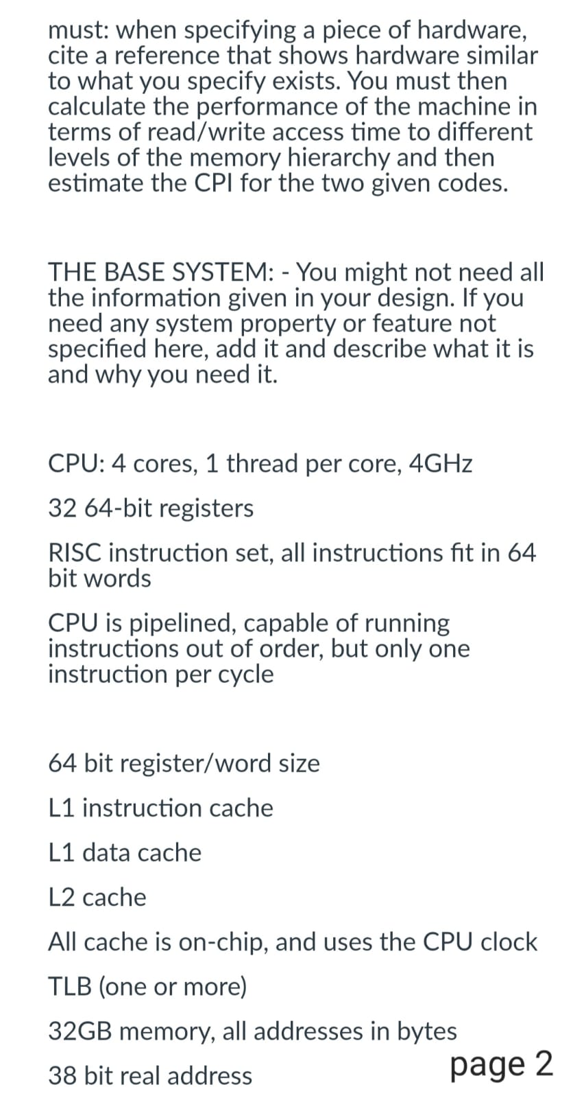 Solved You will start from a brief outline of a computer. | Chegg.com