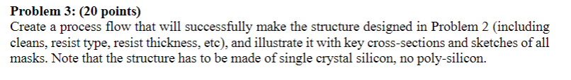 Solved Only solver problem 3, please. Problem 2 is just for | Chegg.com