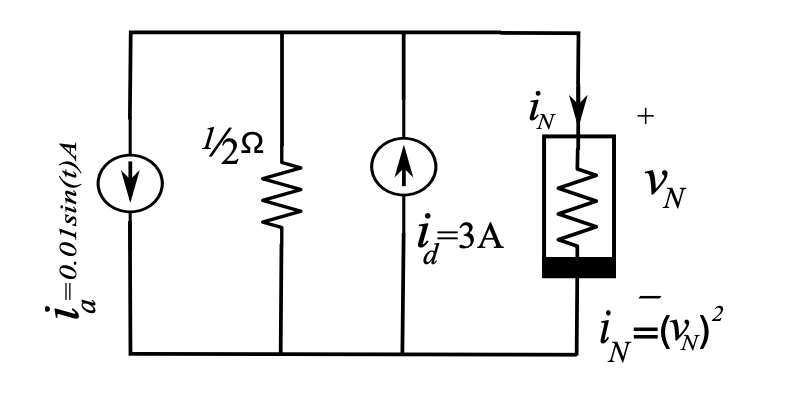 Solved (a) In order to obtain the DC operating points for | Chegg.com